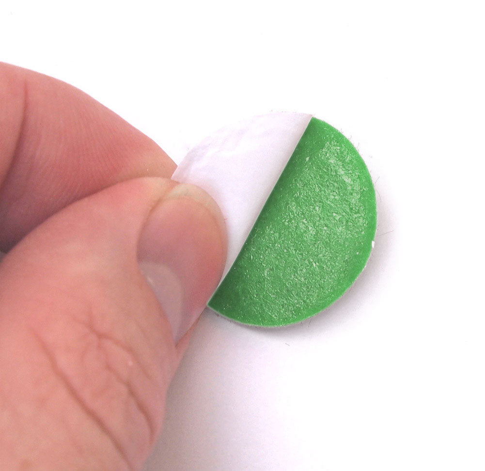 Green Felt Circle Stickers (1 inch) – Playfully Ever After